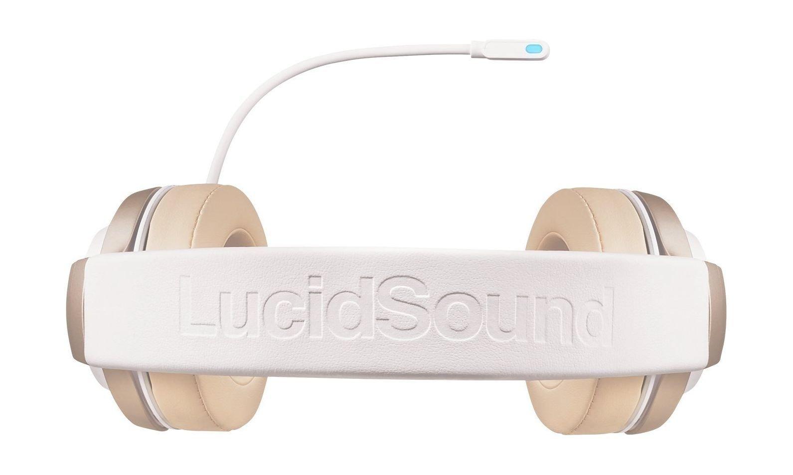 Lucid Sound LS20 Universal On-Ear Wired Gaming Headset w/Mic - White ...