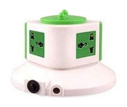 iCon 1 Layer 3 Outlets 2 USB 2.1A Power Center - Green Price in Kuwait ...