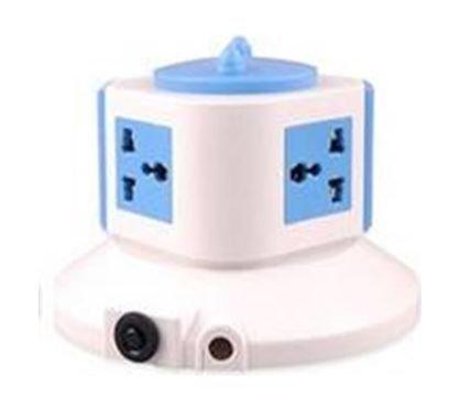 iCon 1 Layer 3 Outlets 2 USB 2.1A Power Center - Blue Price in Kuwait ...