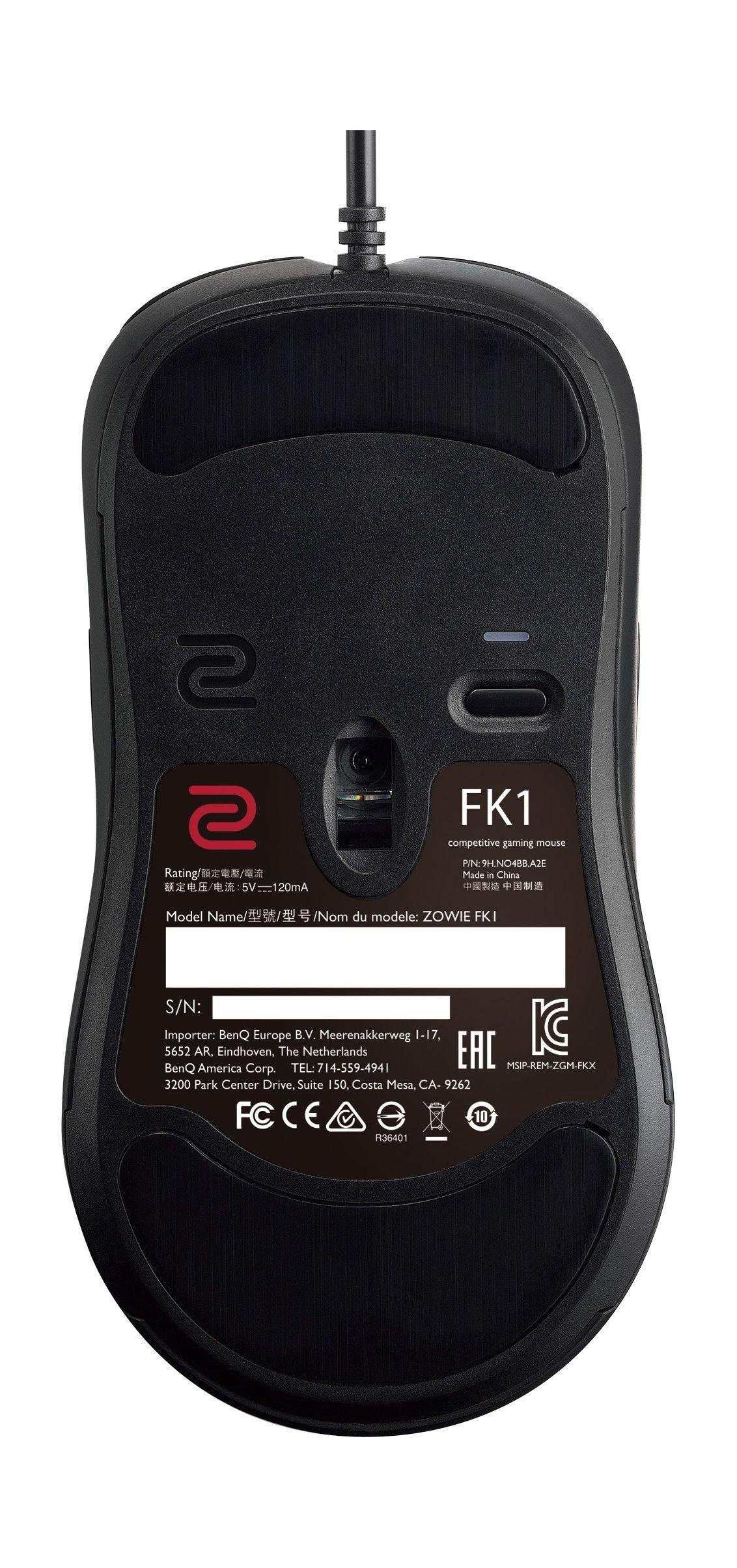 BenQ FK1 Wired Gaming Mouse Large - Black Price in Kuwait - Xcite