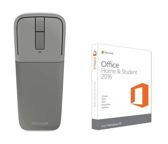 Microsoft Arc Touch Wireless Mouse + Microsoft Office: Home and Student ...