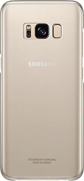 Samsung Clear Cover Case Galaxy S8 - Gold Price in Kuwait - Xcite