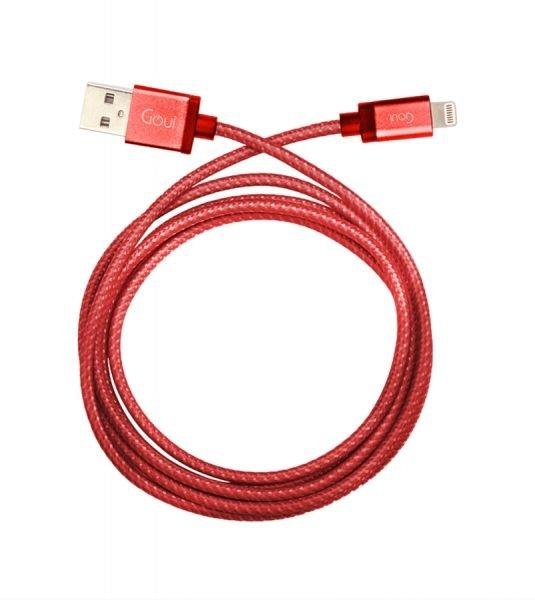 Goui 8 Pin 1M USB Lightning Cable - Red Price in Kuwait - Xcite