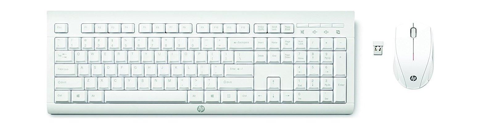 HP C2710 Combo Keyboard & Mouse (Arabic) - White Price in Kuwait - Xcite