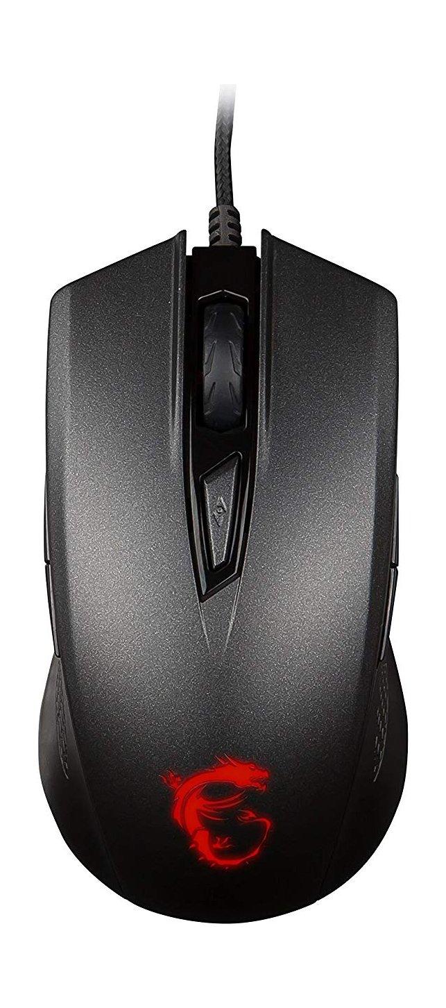 MSI Clutch GM40 USB Adjustable DPI Ergonomic Design Gaming Grade ...