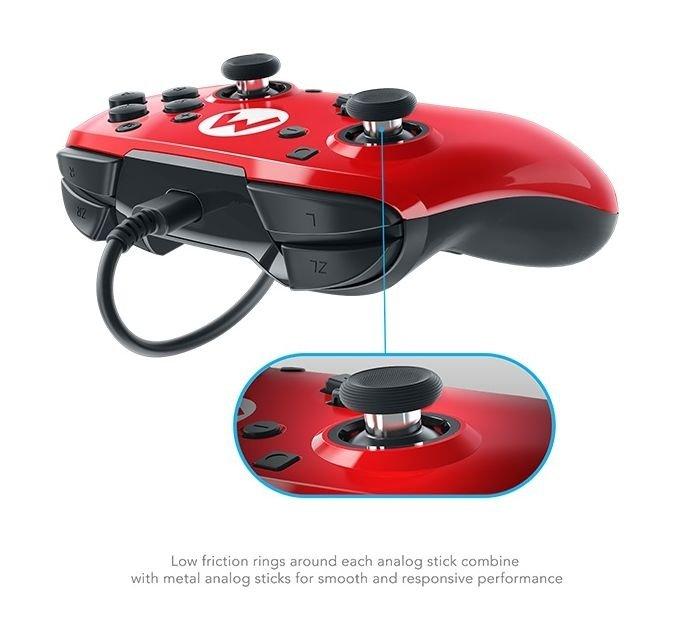 PDP Faceoff Wired Pro Controller For Nintendo Switch - Mario Price in ...