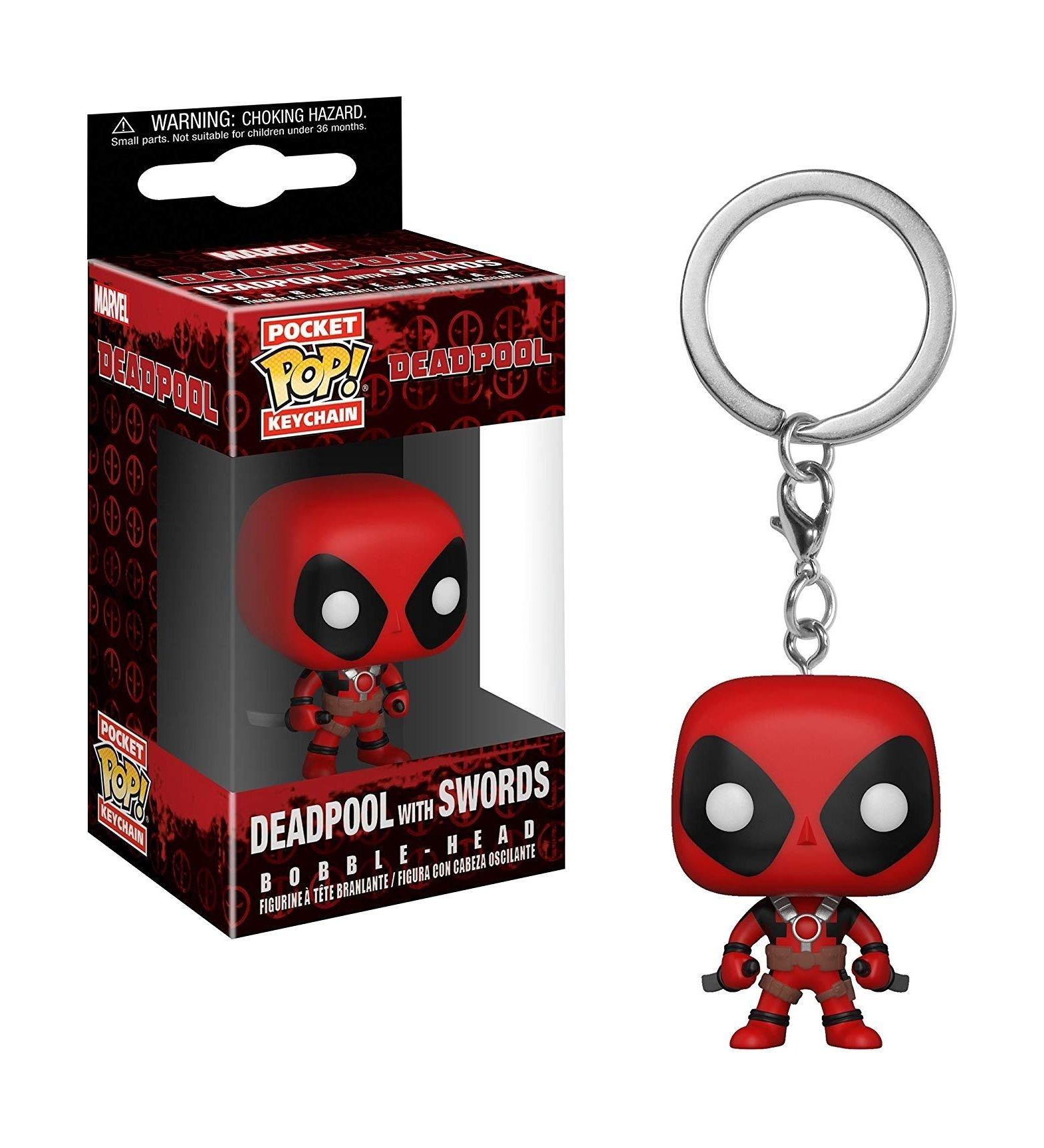 Funko Pop Keychain - Deadpool Playtime with Sword Price in Kuwait - Xcite
