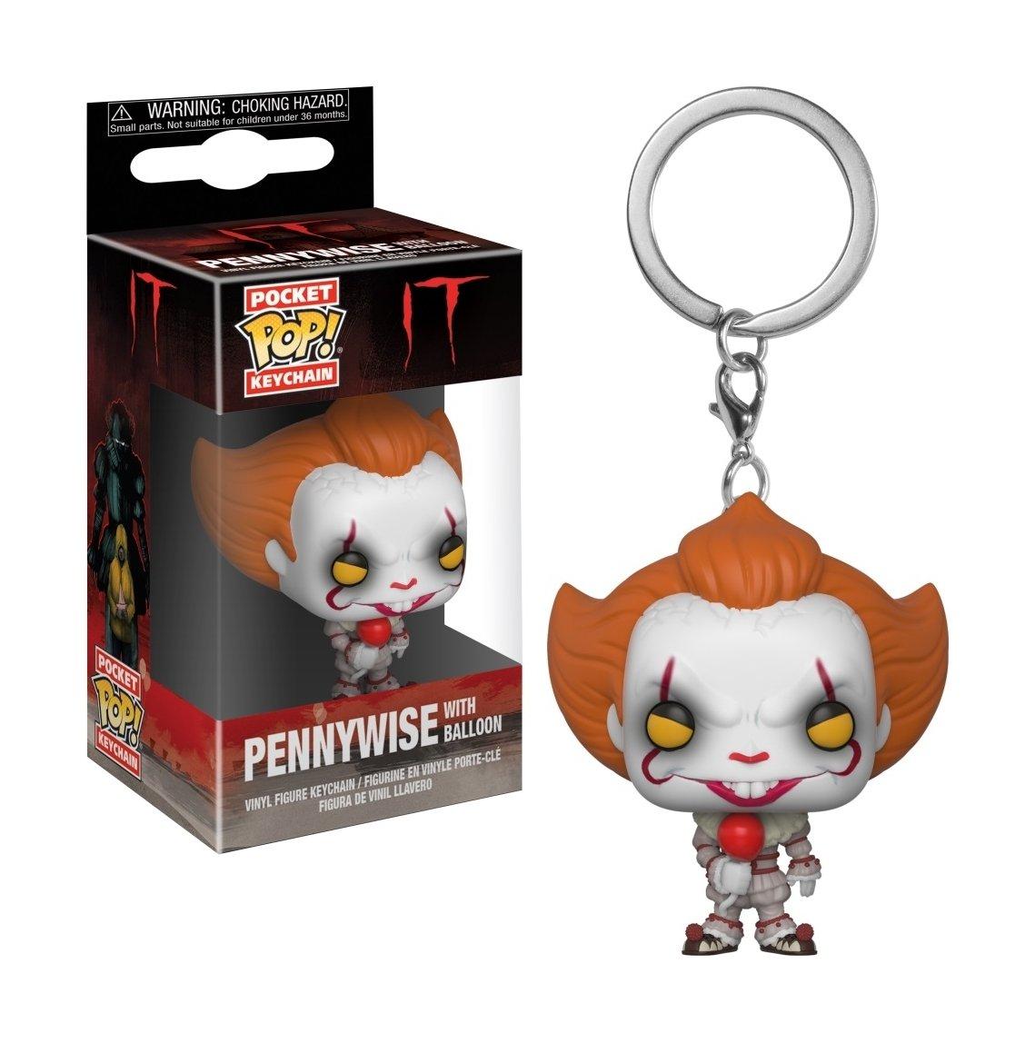Funko Pop Keychain IT S2- Pennywise with Balloon Price in Kuwait - Xcite