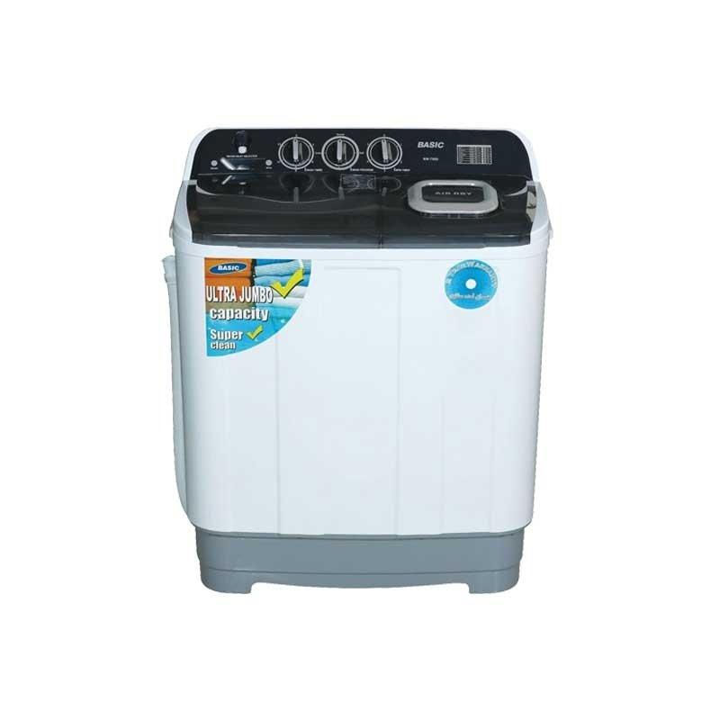 Basic 8KG Twin Tub Washing Machine (BW-T800) - White Price in Kuwait ...