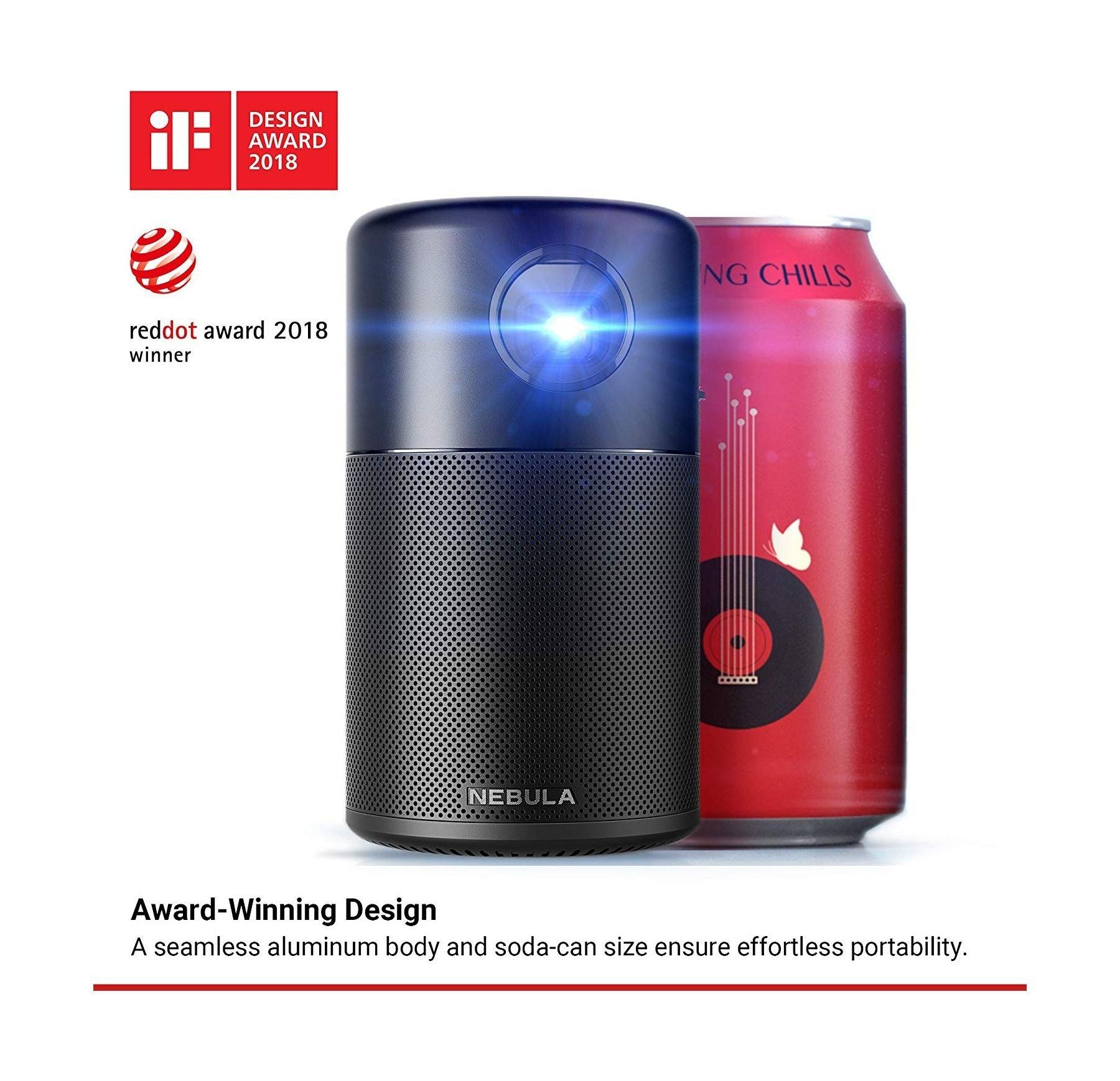 Anker Nebula Capsule DLP Projector With 5W Speaker Price in Kuwait - Xcite
