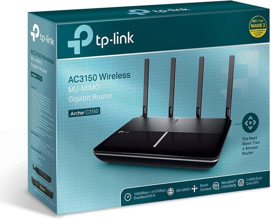 سعر TP Link AC3150 Wireless MU-MIMO Gigabit Router في الكويت - اكسايت