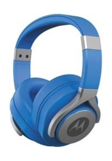 Motorola Pulse Max Wired Over-Ear Headset With Mic - Blue Price in ...