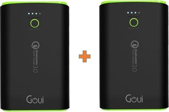 Goui Taya+ 10200 mAh Portable Power Bank Set Of 2 Price in Kuwait - Xcite