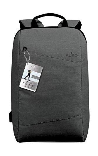 Puro byday Backpack for MacBook Pro 15 and 15.6 inch Notebook - Grey Price in Kuwait - Xcite