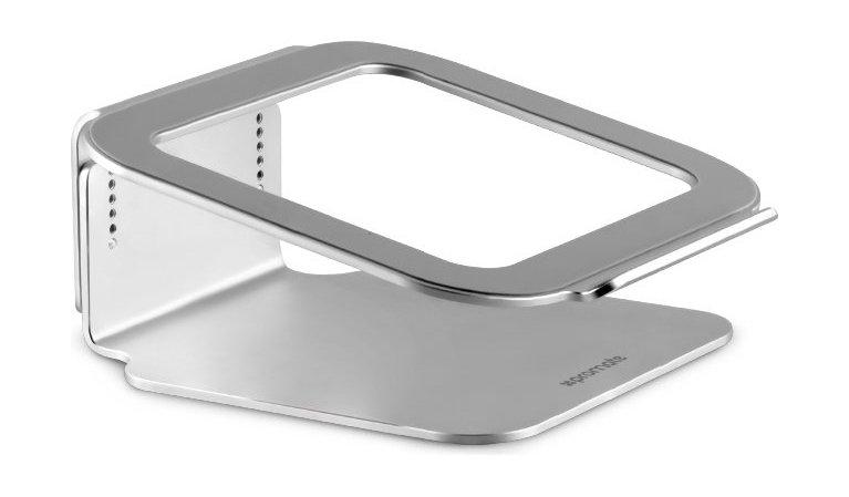 Promate Deskmate 2 Universal Anodized Aluminum Laptop Stand - Silver ...