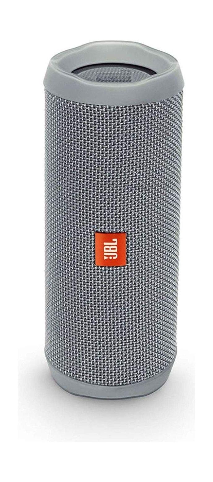 JBL Flip 4 Wireless Bluetooth Speaker Grey + JBL T110BT Earphone Black ...