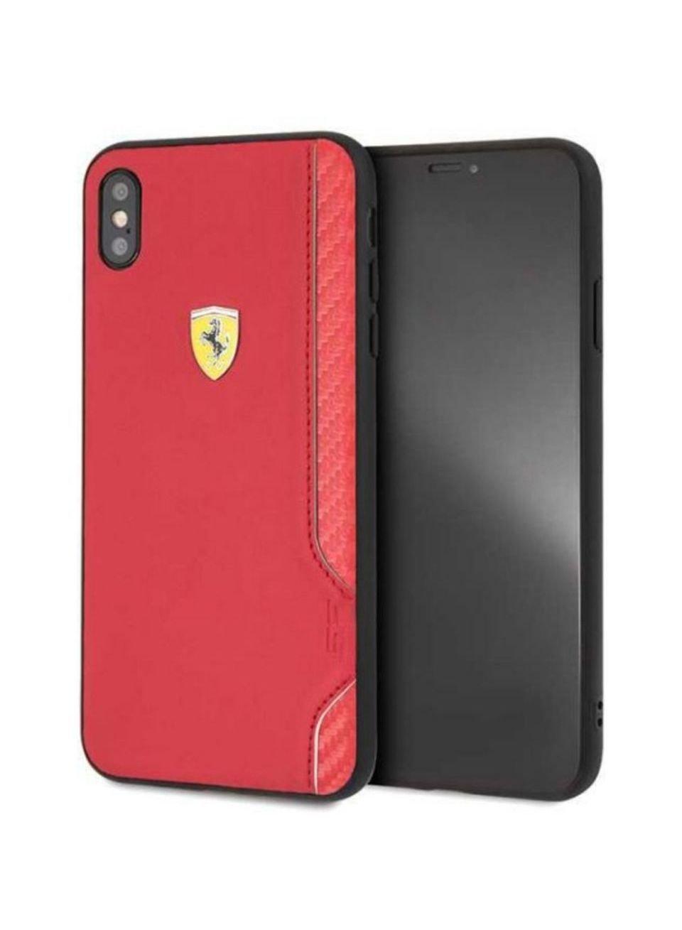 Ferrari Racing Shield Case for Apple iPhone XS Max - Red Price in ...