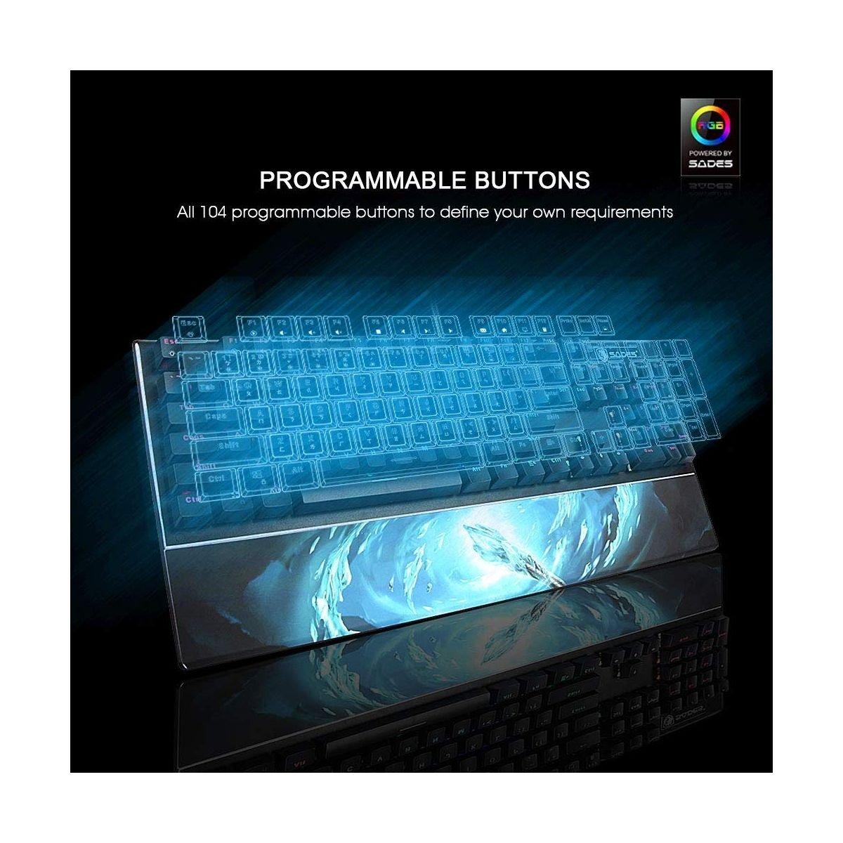 Frost Staff | Sades K14 Frost Staff Mechanical Gaming Keyboard | Xcite ...