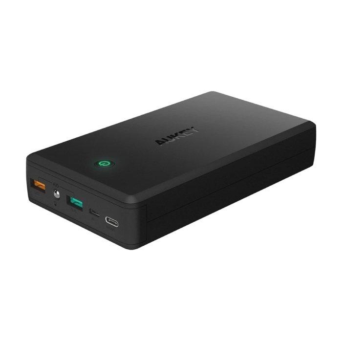 Aukey Power Bank 30,000mAh Quick Charge 3.0 USB-C - Black Price in ...