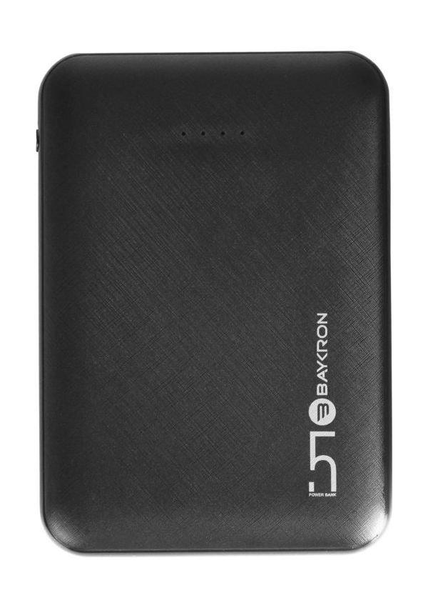 Baykron Power bank 5000 mAh -Black Price in Kuwait - Xcite