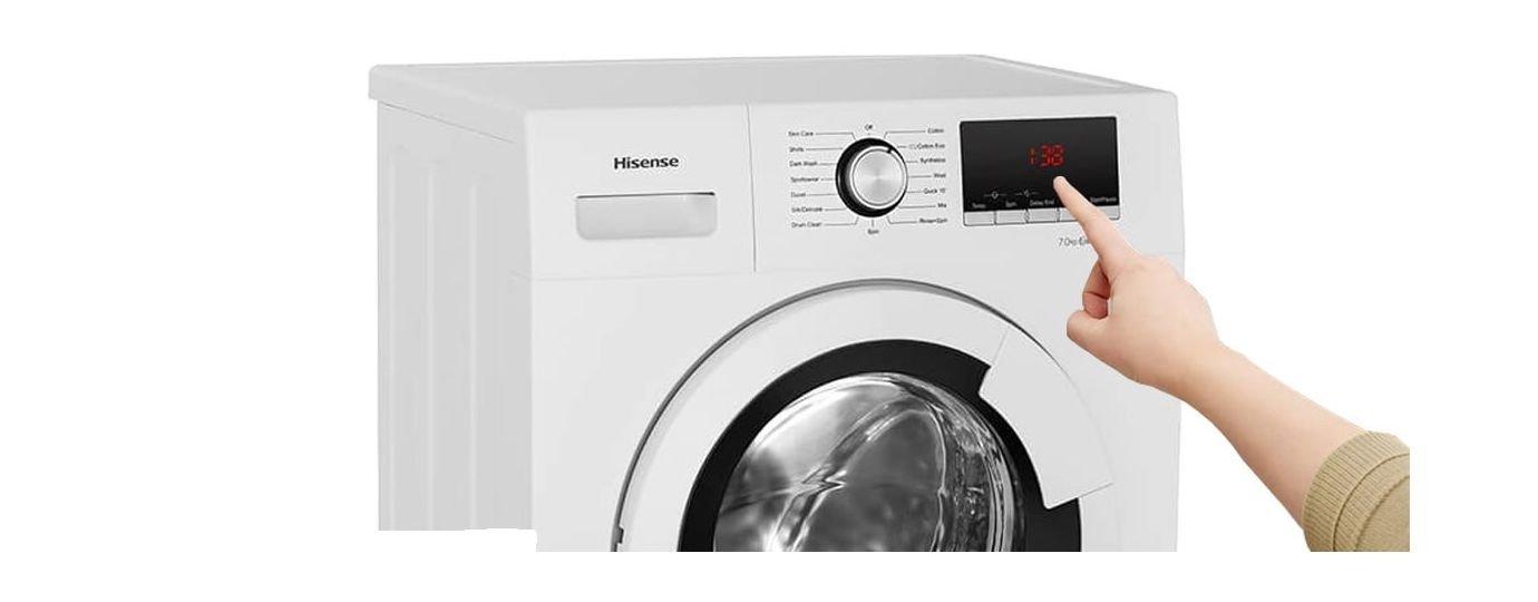 Hisense 7KG Front Load Washing Machine (WFHV7012) | Hisense | Xcite Kuwait