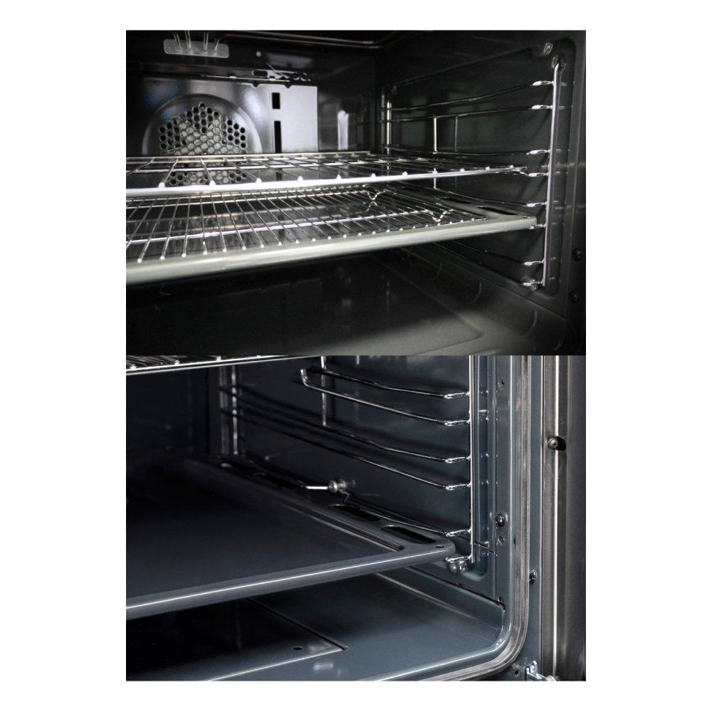 Glem 90X60 CM 5 Burner Electric Cooker (SB9624VI) - Stainless Steel ...