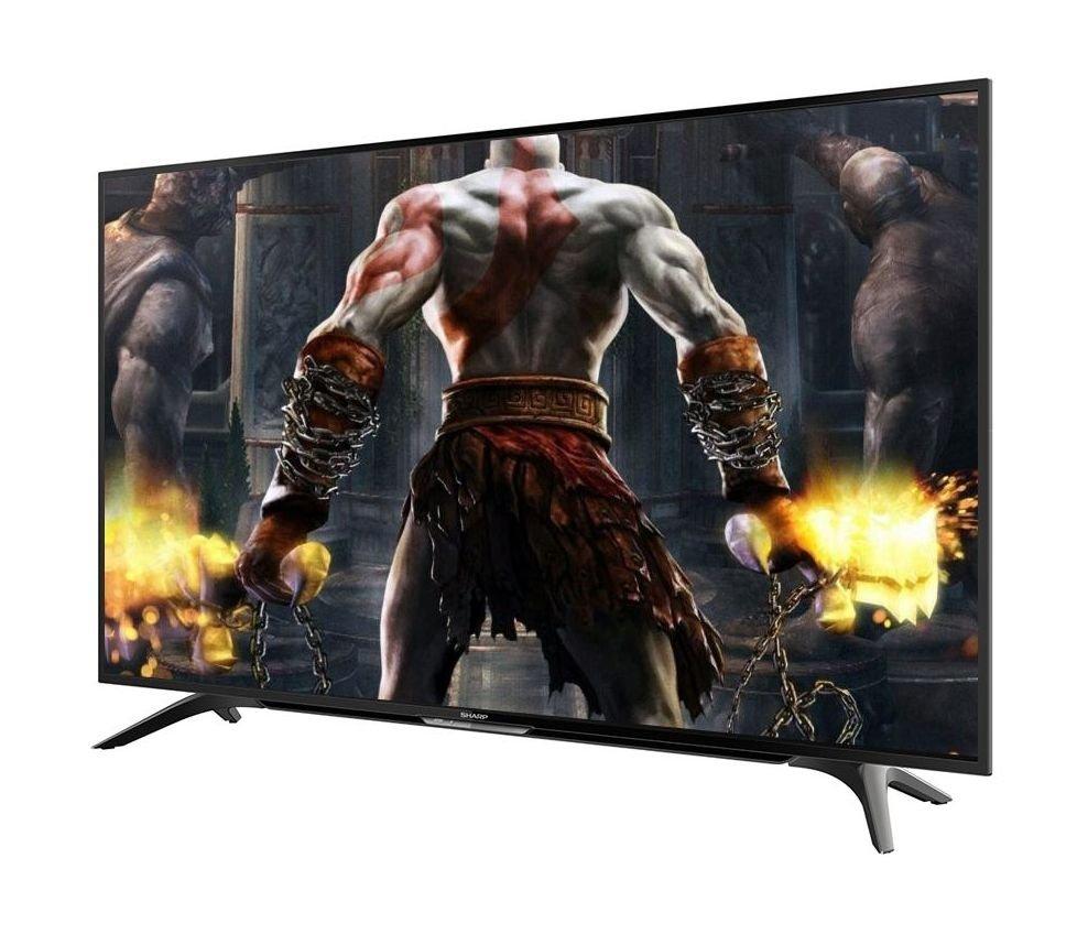 Sharp 50" 4K Smart LED TV - 4T-C50AH1X Price in Kuwait - Xcite