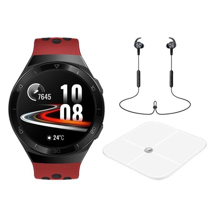 Pre-Order Huawei Watch GT2e 46mm AMOLED - Lava Red Price in Kuwait - Xcite