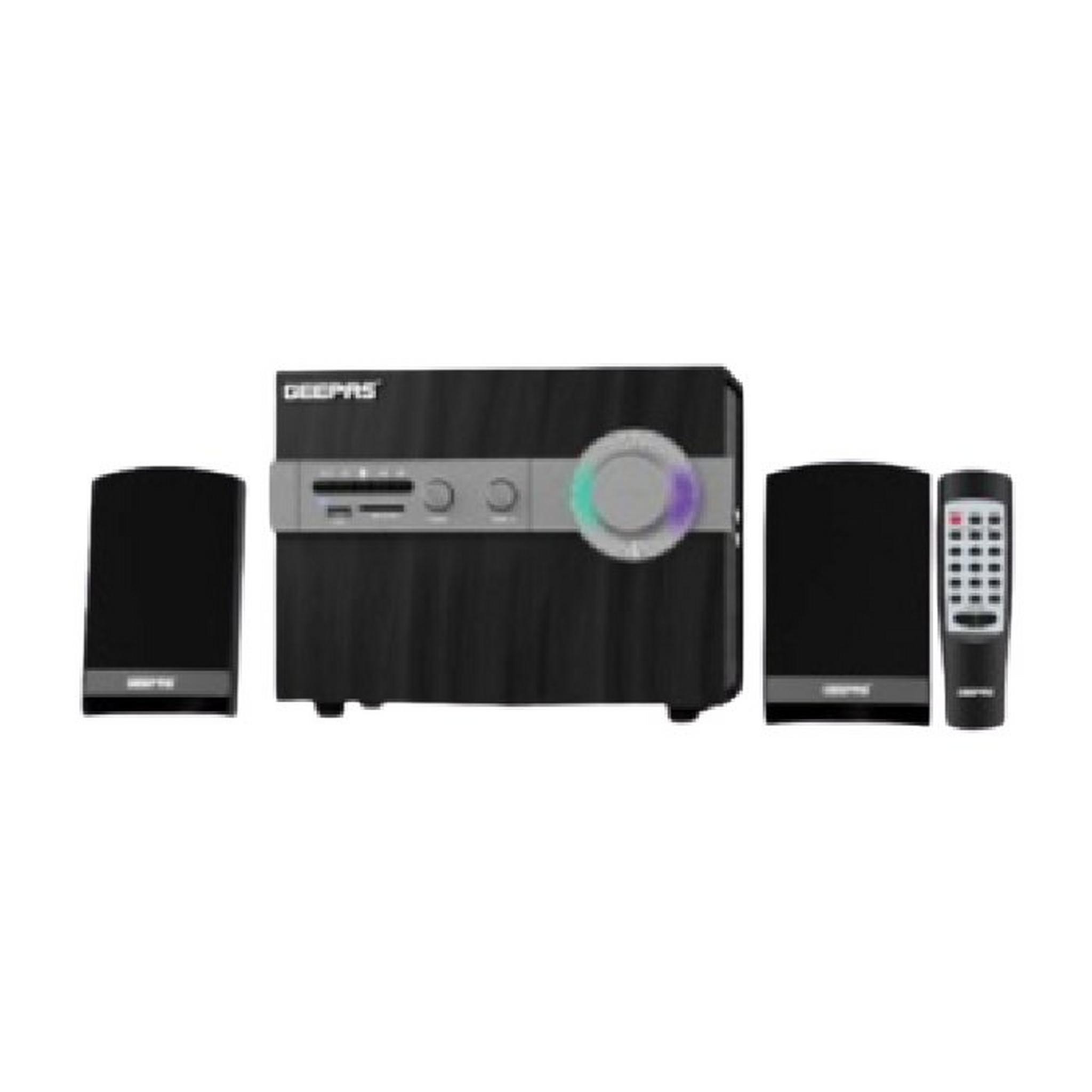Geepas 2.1CH Multimedia Speaker (GMS8516) Price in Kuwait - Xcite Geepas 2.1CH Multimedia Speaker (GMS8516) Price in Kuwait - Xcite