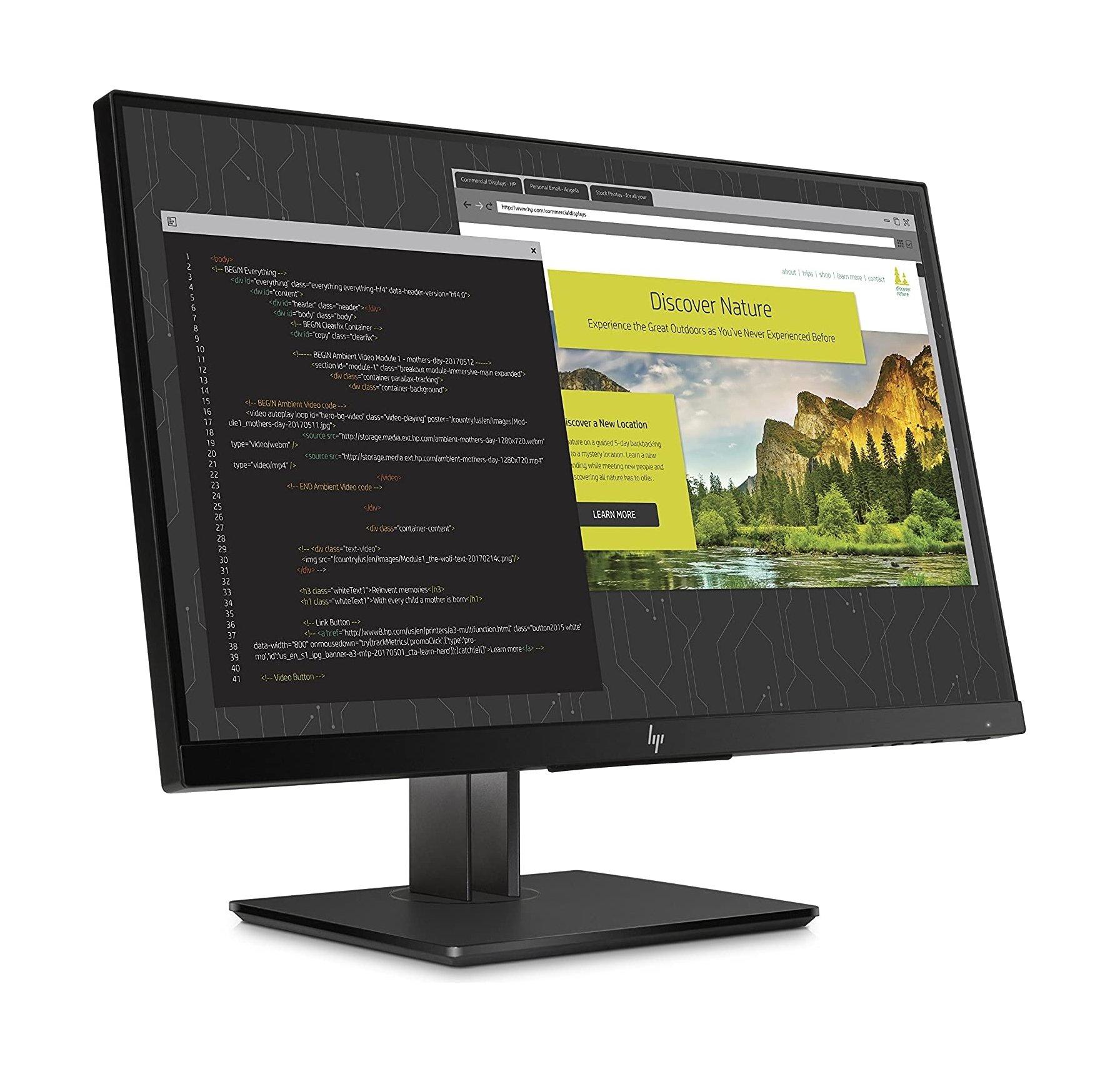 HP Z24nf Display 23.8-Inch Screen LED-Lit Monitor - Black Price in ...