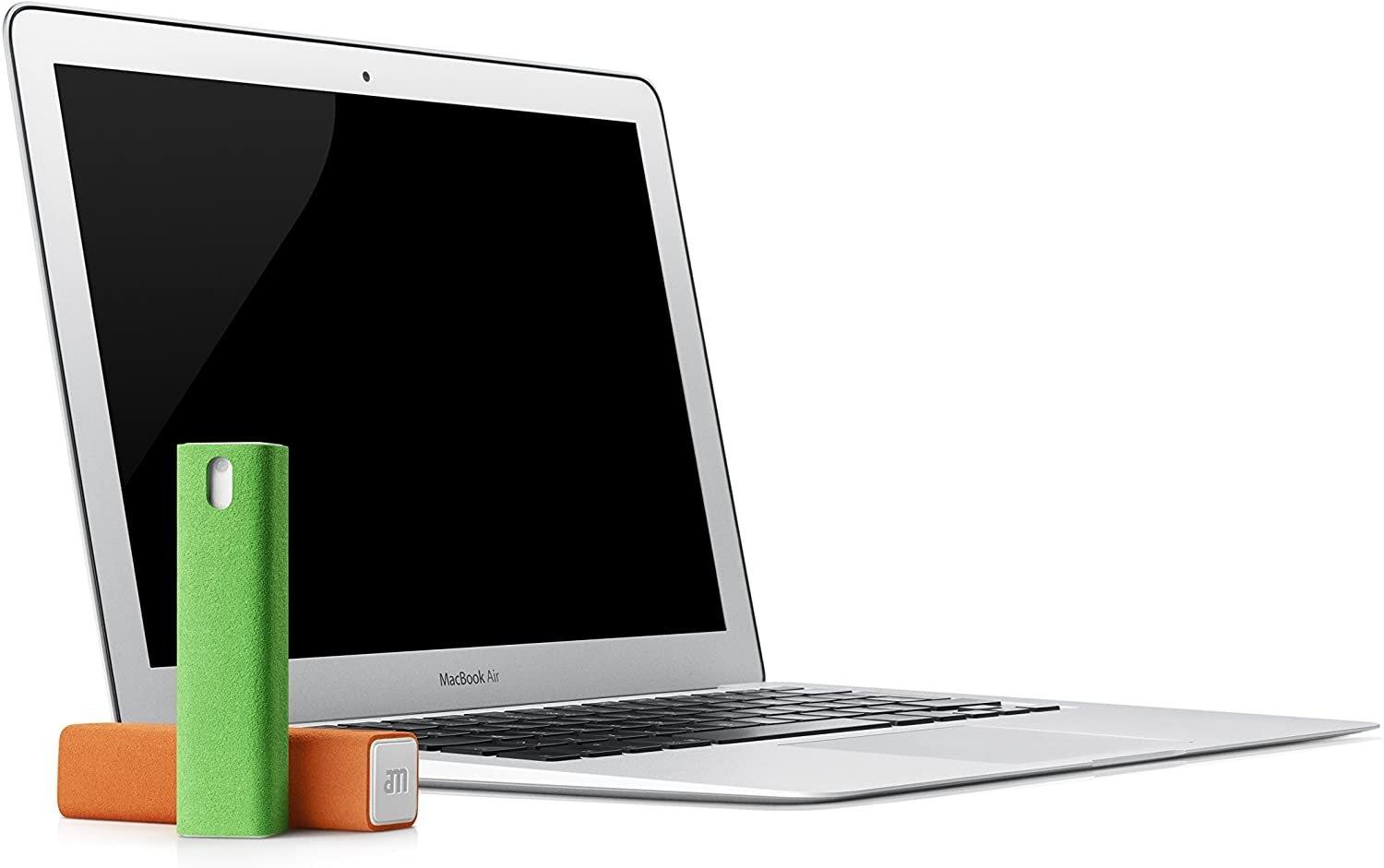 AM Get Clean all-in-one mist screen cleaning spray & microfiber cloth ...