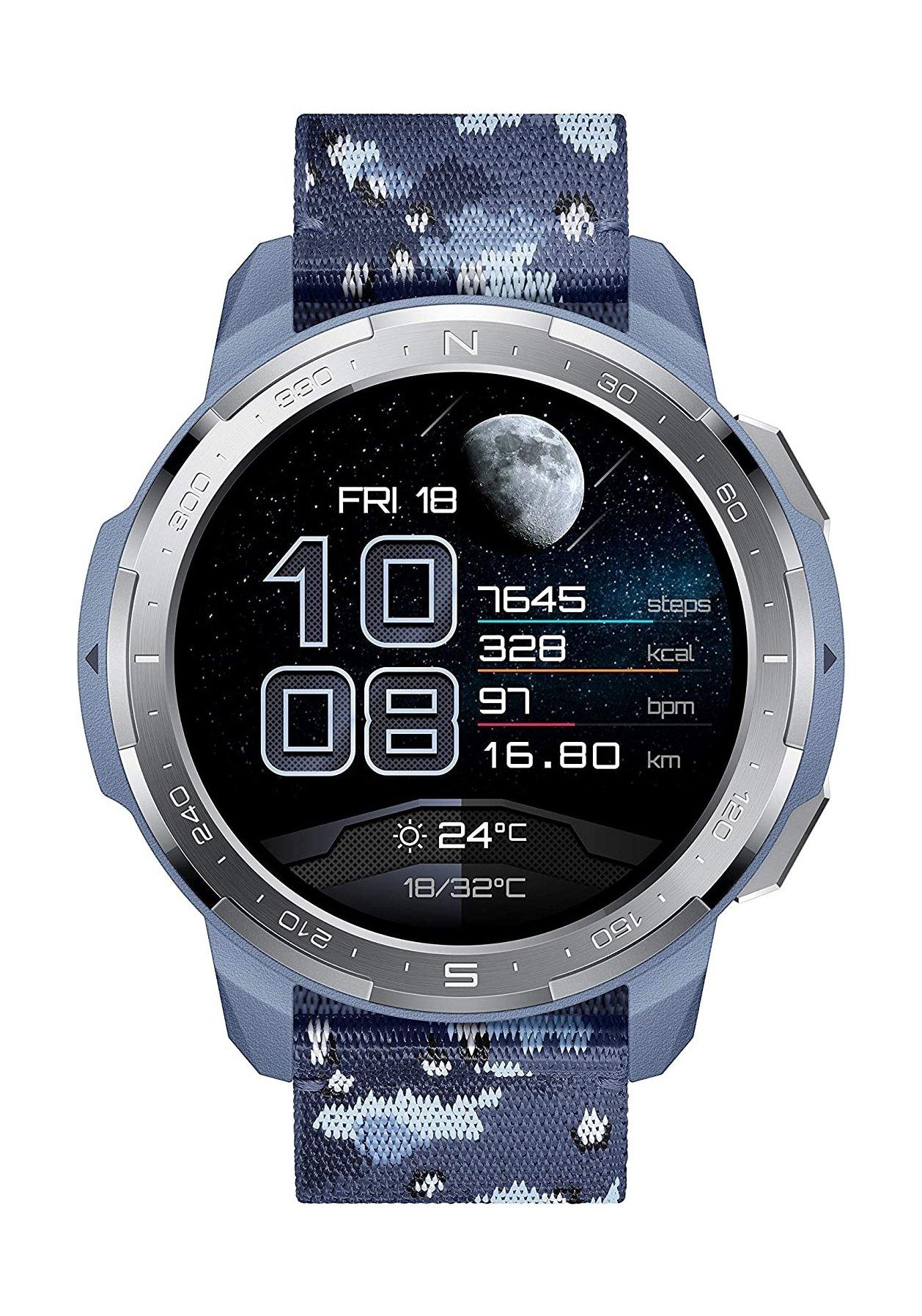 Honor Watch GS Pro Smart Watch - Camo Blue Price in Kuwait - Xcite
