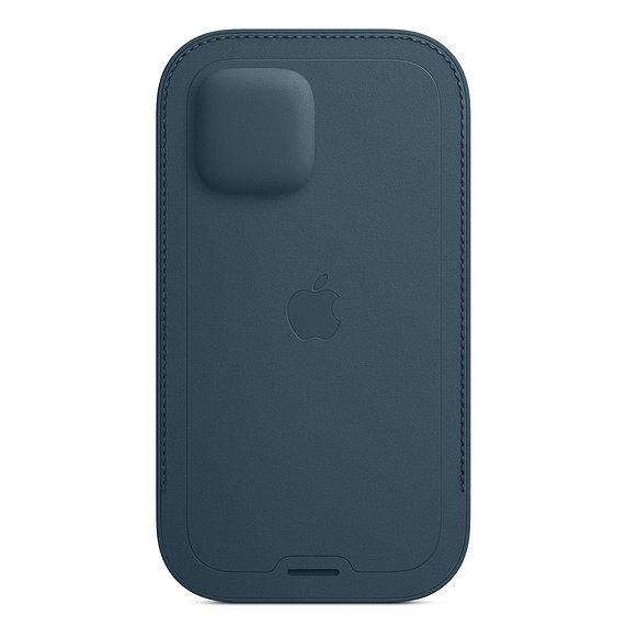 Apple iPhone 12 Pro MagSafe Blue Leather Sleeve in Kuwait | Buy Online ...