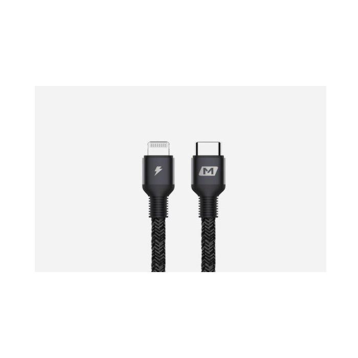 Momax Elite Cable USB-C to Lightning Nylon 1.2 M | Shop Online |Xcite KSA