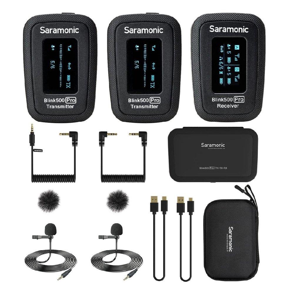 SARAMONIC 2-Person Microphone System w/ Lavaliers| Xcite