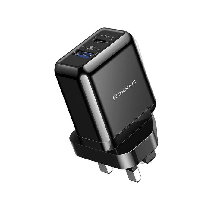Roxxon 18W PD + QC Charger (UK Plug) | xcite KSA