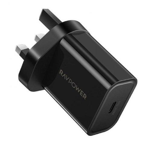 RAVPower PD Pioneer 20W Wall Charger (RP-PC147) Price in Kuwait - Xcite