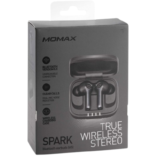 Momax Spark True Wireless Gray Earbuds in KSA | Buy Online – Xcite