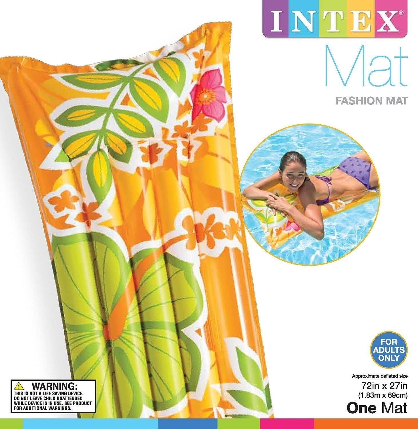 Intex Transparent Fashion Mat in Kuwait | Xcite Alghanim