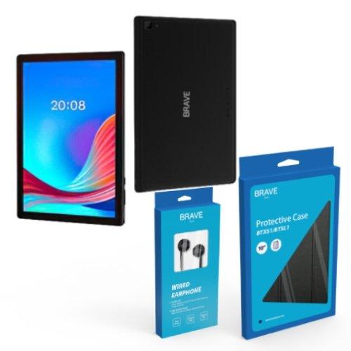 سعر Brave Vaso RAM 3GB, 32GB, 4G 10" Tablet + Cover & Headset – Black ...