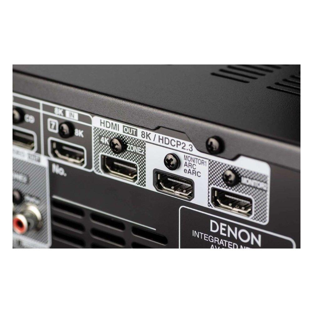 Denon 9.2 Chanel 8K AV Receiver, AVCX4700HBKE2| Xcite Kuwait