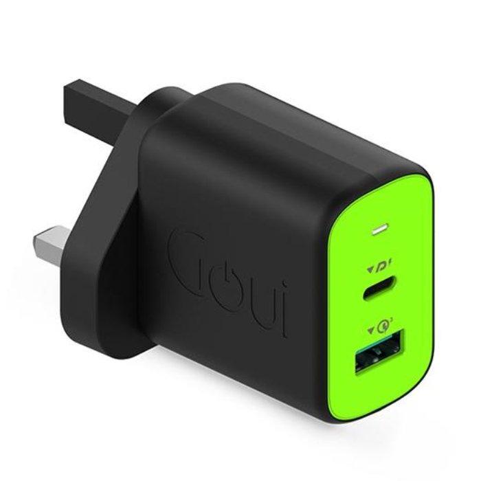سعر Goui 45W 2-Ports Mini Wall Charger في الكويت - اكسايت الغانم