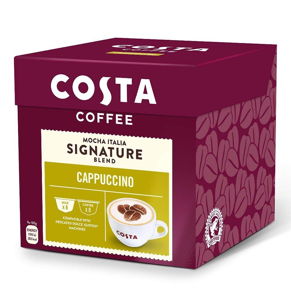Costa Cappuccino for Dolce Gusto in Kuwait - 16 Capsules