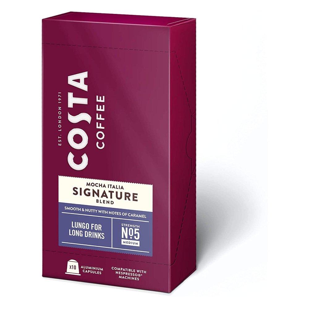 Costa Signature Blend Lungo for Nespresso - 10 Capsules