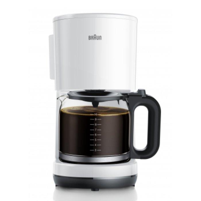 Braun 1000W Breakfast 1 Drip Coffee Maker (KF1100WH) Price in Kuwait ...