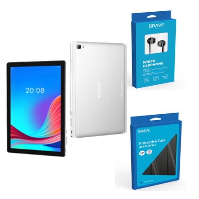 Brave Vaso 10-inch Tablet Grey | Xcite KSA