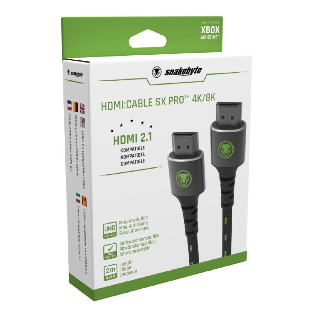Snakebyte HDMI Cable Pro 4K/8K for Xbox X|S | Xcite KSA