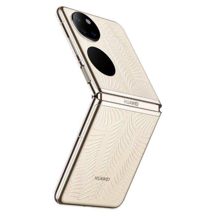 Pre-Order: Huawei P50 Pocket 4G 512GB Phone - Gold Price in Kuwait - Xcite
