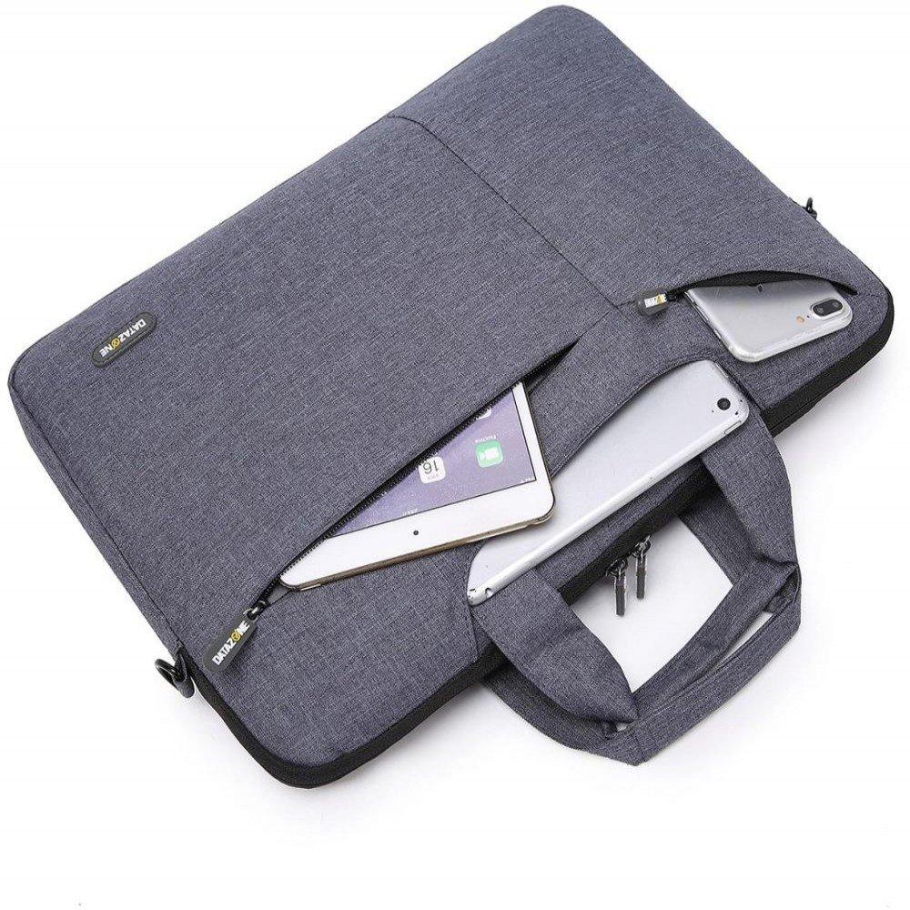 Datazone Shoulder Bag 15.6-inch Laptop Grey Price | Shop Online - Xcite KSA