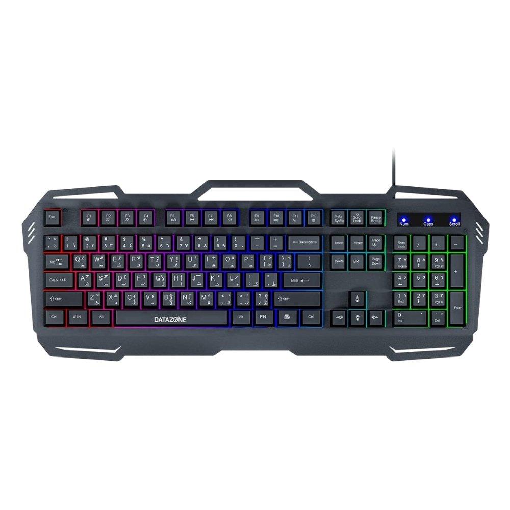 Datazone RGB Gaming Keyboard and Mouse price in Kuwait| Shop online - Xcite